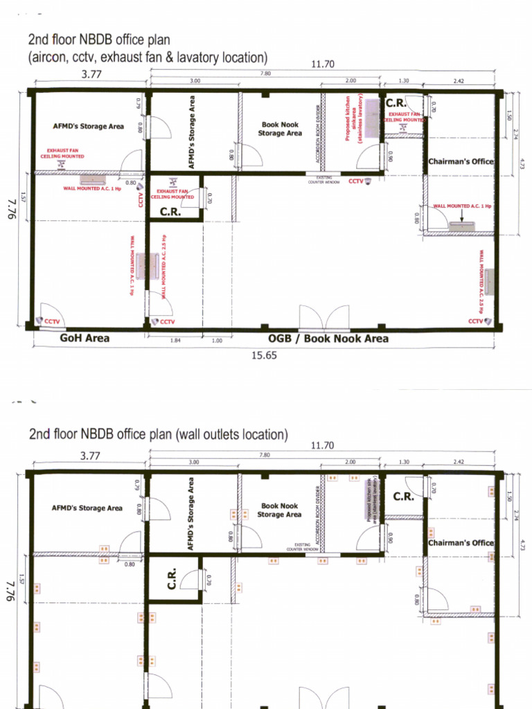 2nd Floor - NBDB Office Plan | PDF