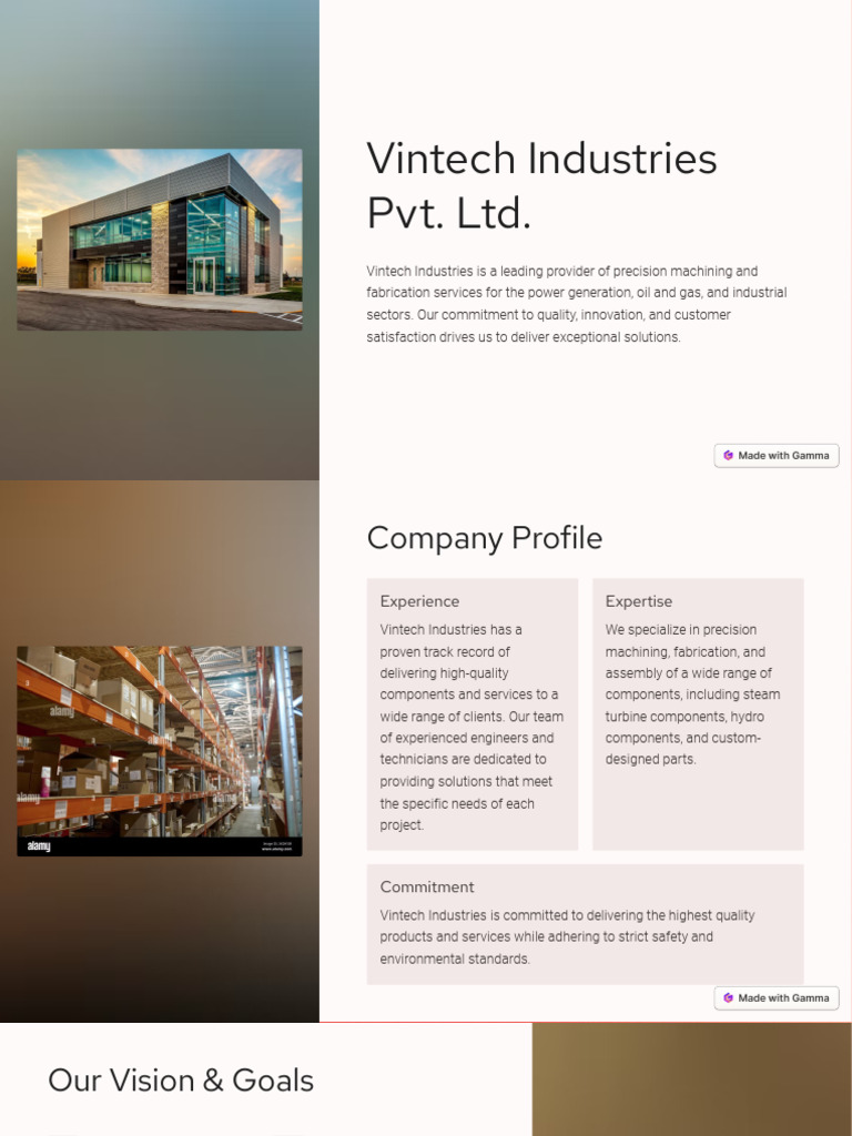 Vintech Industries PVT LTD - Light - 1 | PDF | Turbine | Machining