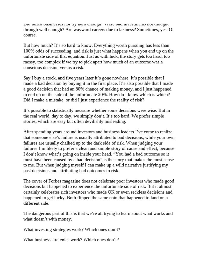 Psychology of Money - p0042 | PDF