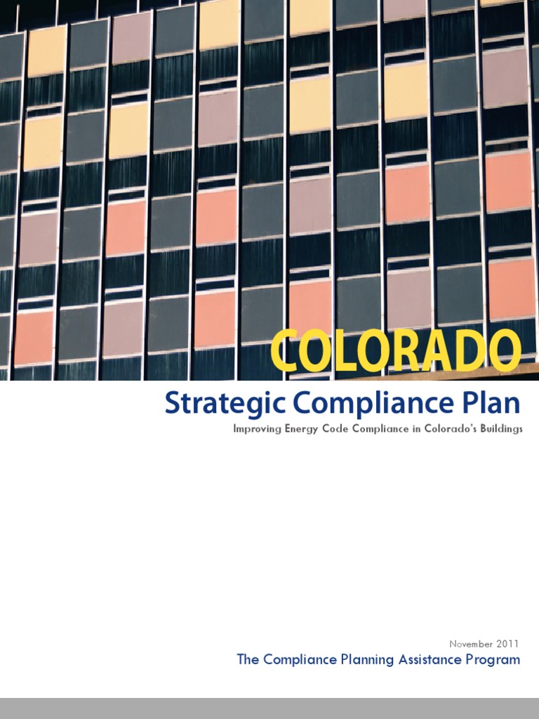 Colorado Strategic Compliance Plan FINAL | PDF