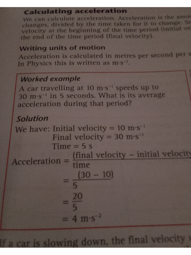 Acceleration | PDF | Mechanics | Classical Mechanics