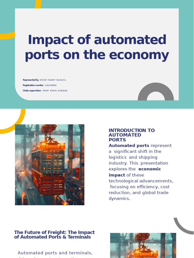 Automated Ports: Economic Impact | PDF | Automation | Port