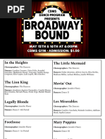 Cast List Legally Blonde | PDF | Musicals Based On Works | Broadway ...