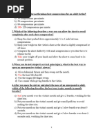 ACLS Post Test Answer Key 2024 | PDF | Cardiopulmonary Resuscitation ...