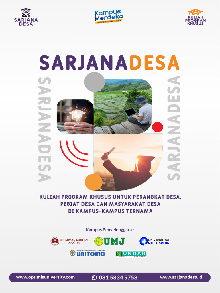 Brosur KPK - Sarjana Desa 2024 - Gel 2 | PDF