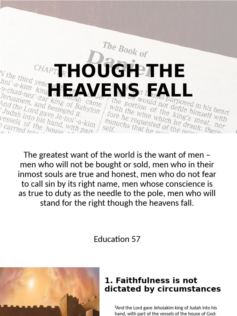 Faithful Integrity in Adversity | PDF | Religion & Spirituality