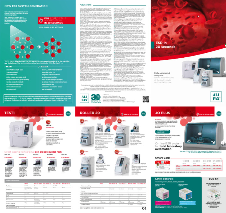 Esr Bro001 Esr-family-Instruments 24-09-2018 - en | PDF | Medical ...