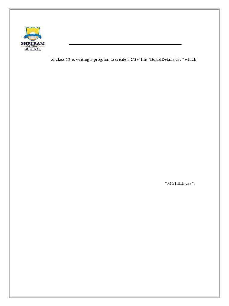 Data File Handling Worksheet | PDF | Computer File | Directory (Computing)