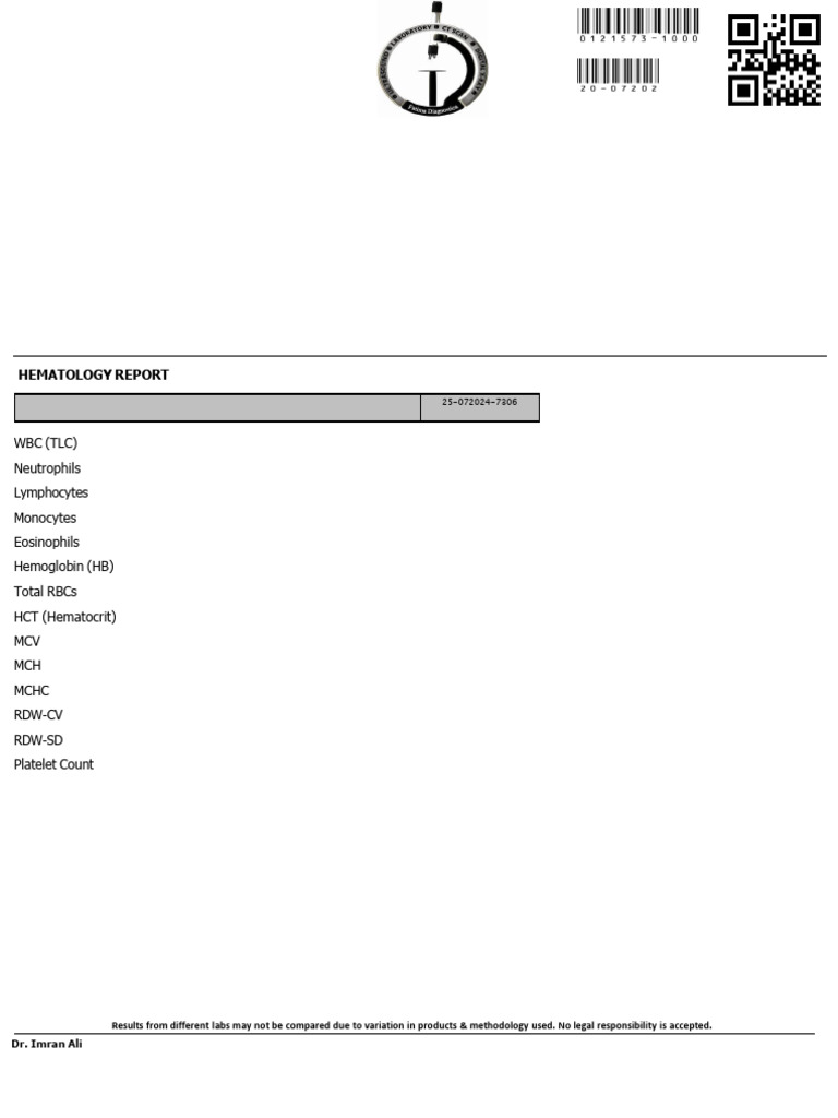 Taha Zeshan (2) | PDF | White Blood Cell | Blood