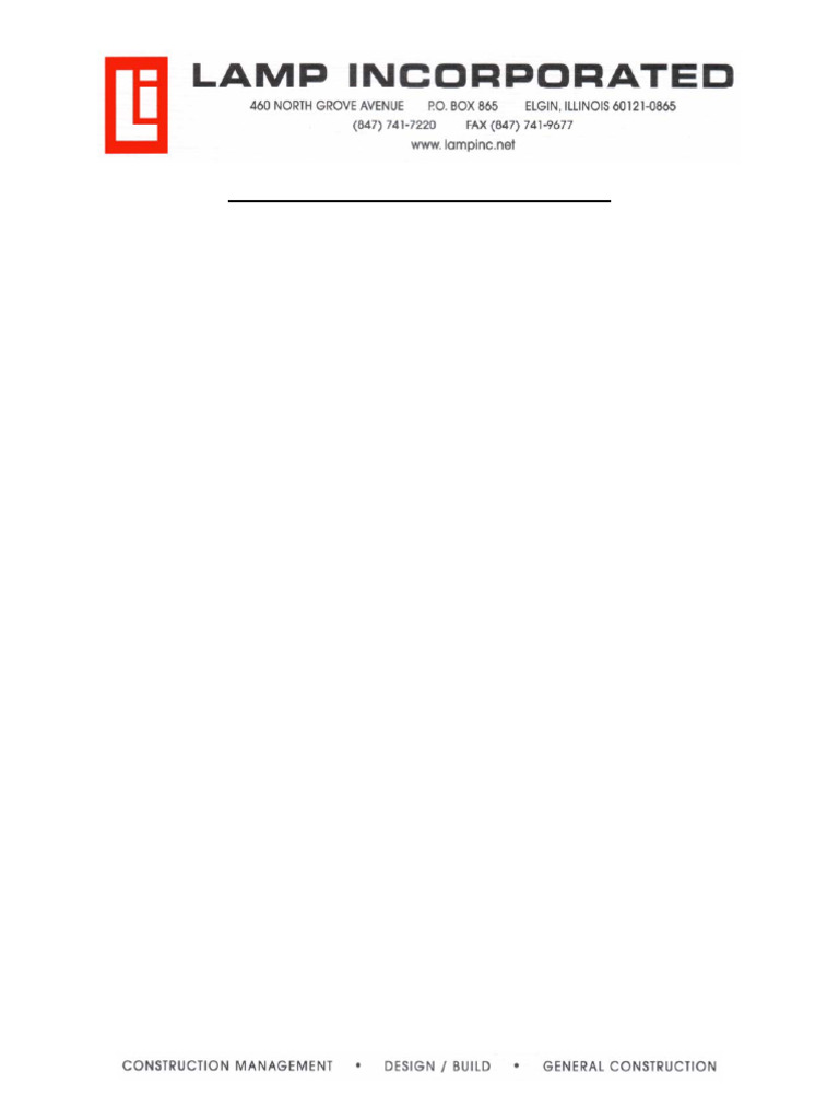 Contractors Qualification Statement | PDF | Surety | Business