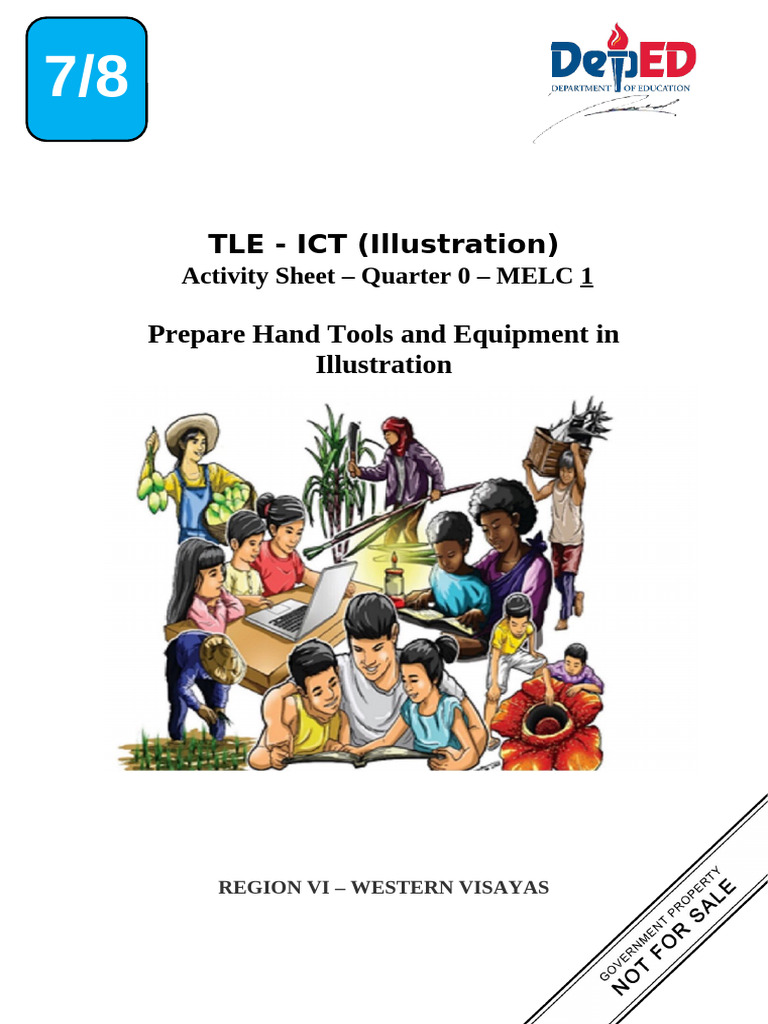 Ict Illustration 7-8-Las1 Final | PDF | Drawing | Learning