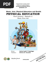 PE11 Q4 Module4a Weeks1and2 | PDF | Knee | Concussion