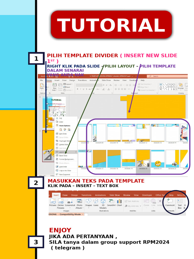 5.0. Template Divider Kosong d04 Rpm24,25 (Cikgugrafik) | PDF