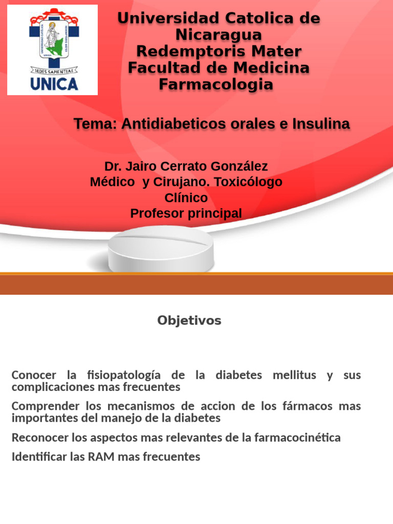 Antidiabéticos Orales e Insulina: Guía Completa | PDF | Diabetes | Insulina