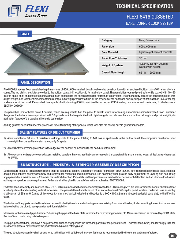 Bare 6416 - Technical - Specification | PDF | Concrete | Welding