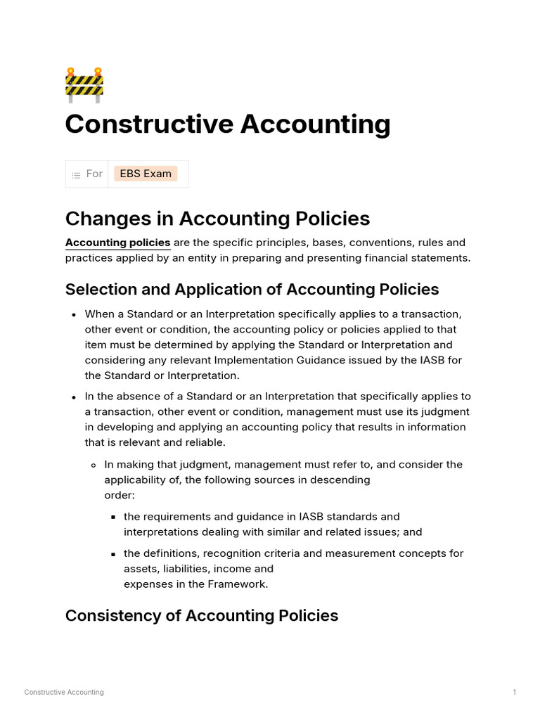 Constructive Accounting | PDF | Financial Statement | Accounting