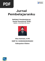 Jurnal Pembelajaran - Modul 1 - Pembelajaran Sosial Emosional (Pse) - PPG - Saiful | PDF