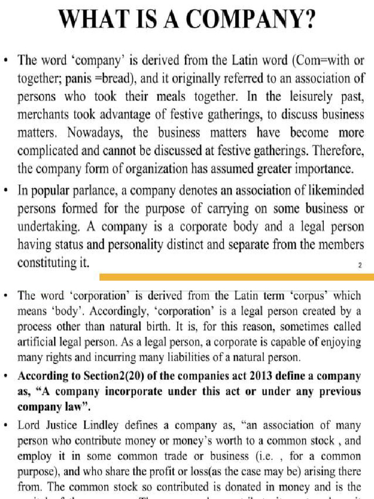 01. Company - Features of Company.pptx | PDF