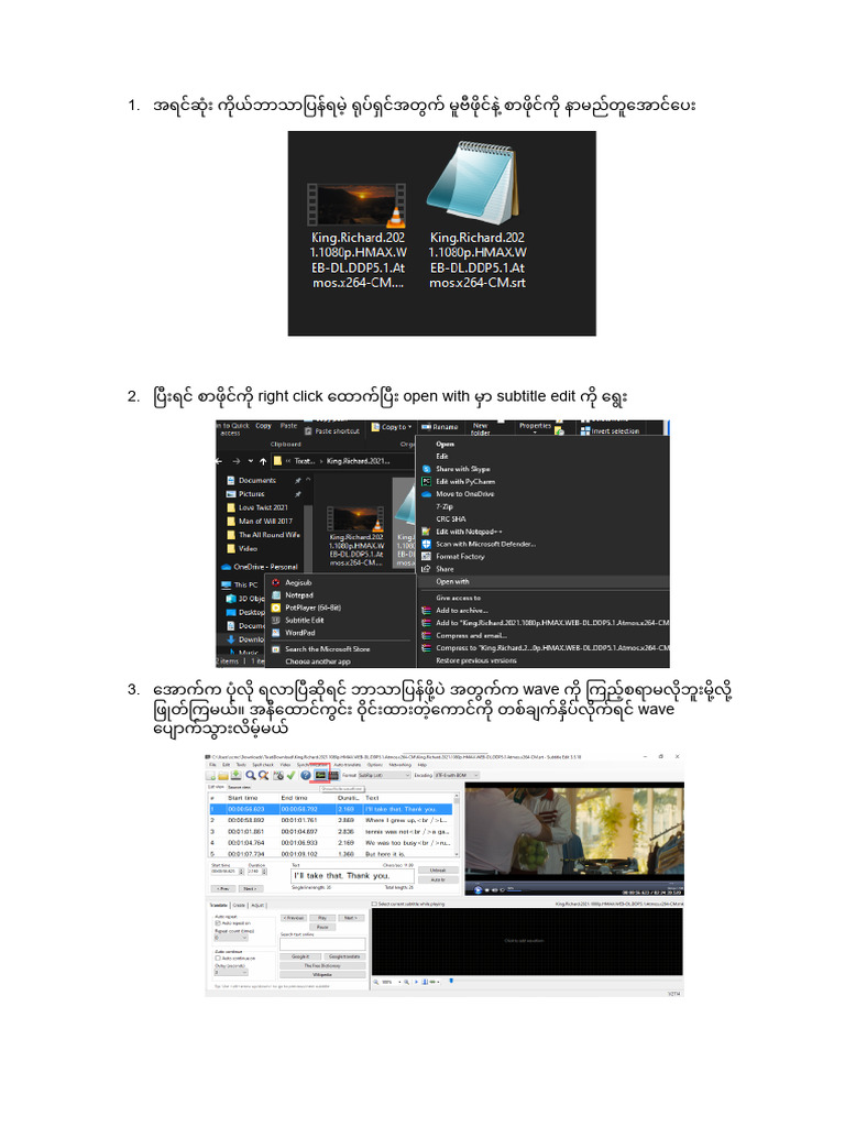 Subtitle Edit | PDF