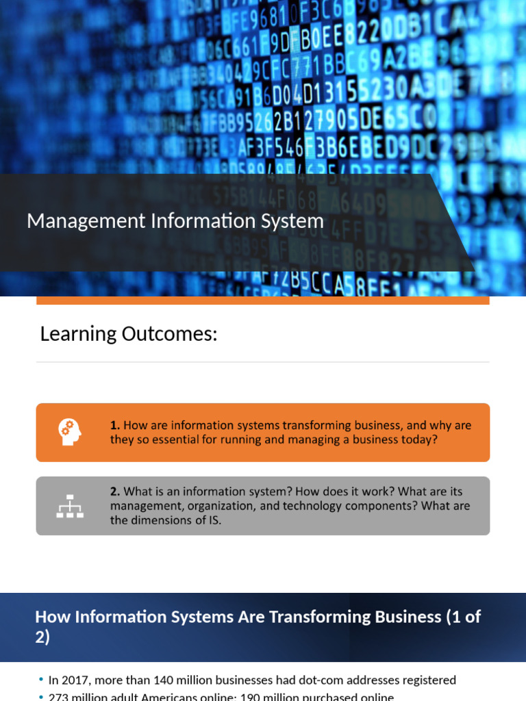 Intro To MIS | PDF | Information System | Strategic Management