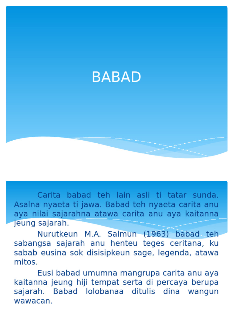 BABAD | PDF