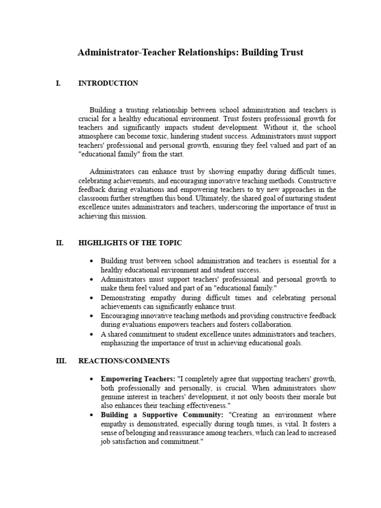 Administrator | PDF | Teachers | Teaching Method