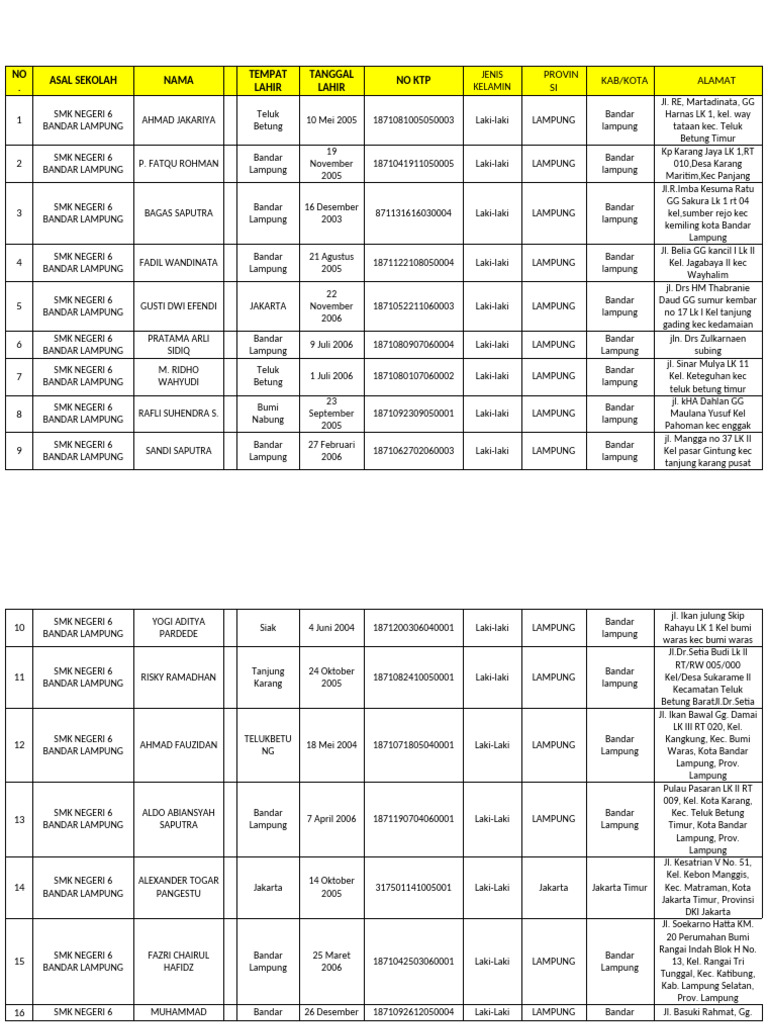 DPM SMKN 6 Bandar Lampung | PDF