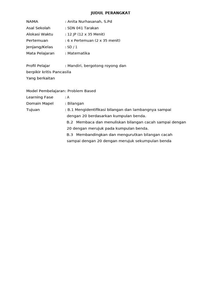 Contoh Ma Math | PDF