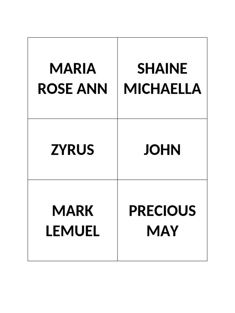 Name Tag | PDF | Art