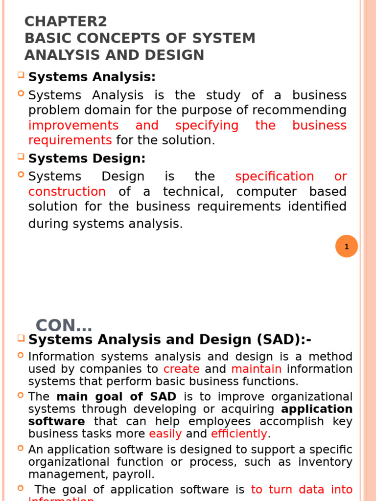 SAD (ch2) | PDF | Software Development Process | System