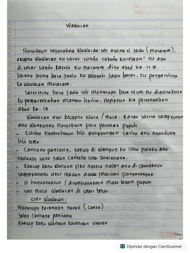 Materi Wawacan | PDF