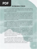 Teaching Internship Portfolio Format | PDF | Curriculum | Learning