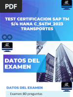 Free Sap C ts462 2023 Exam Questions | PDF | Multiple Choice | Software