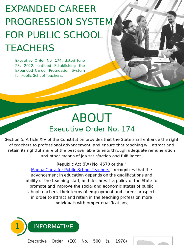 Expanded Career Progression System For Public School | PDF | Teachers | Schools