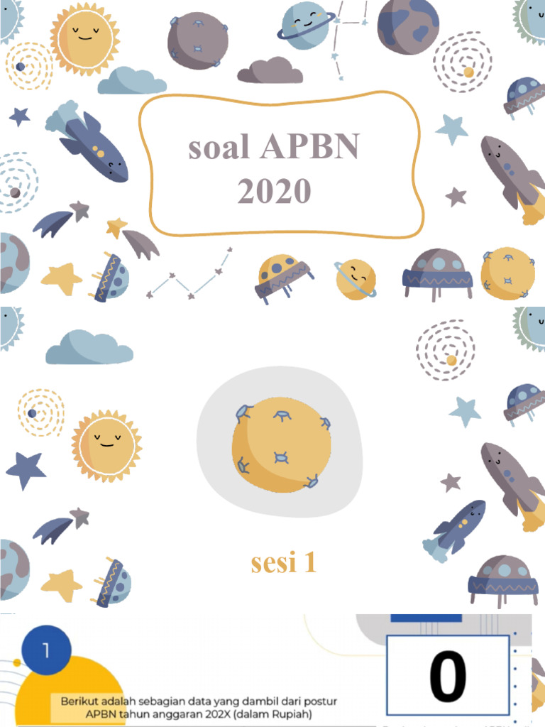Soal Olimpiade Apbn 2020 Pdf