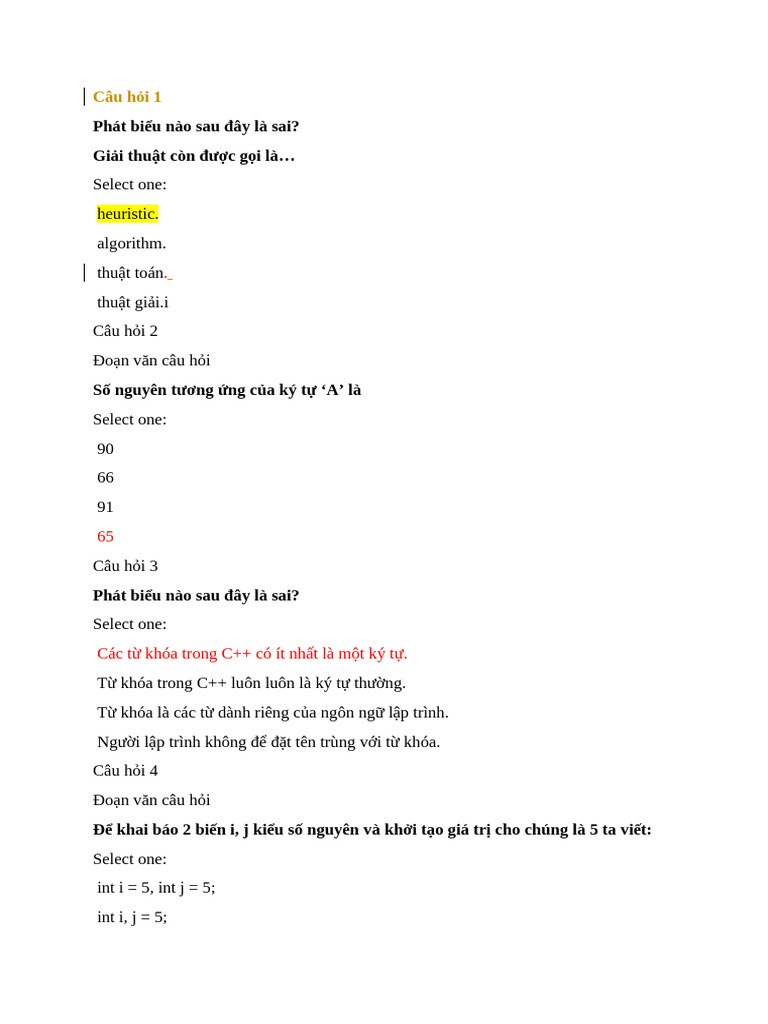 Trắc nghiệm LTCB | PDF