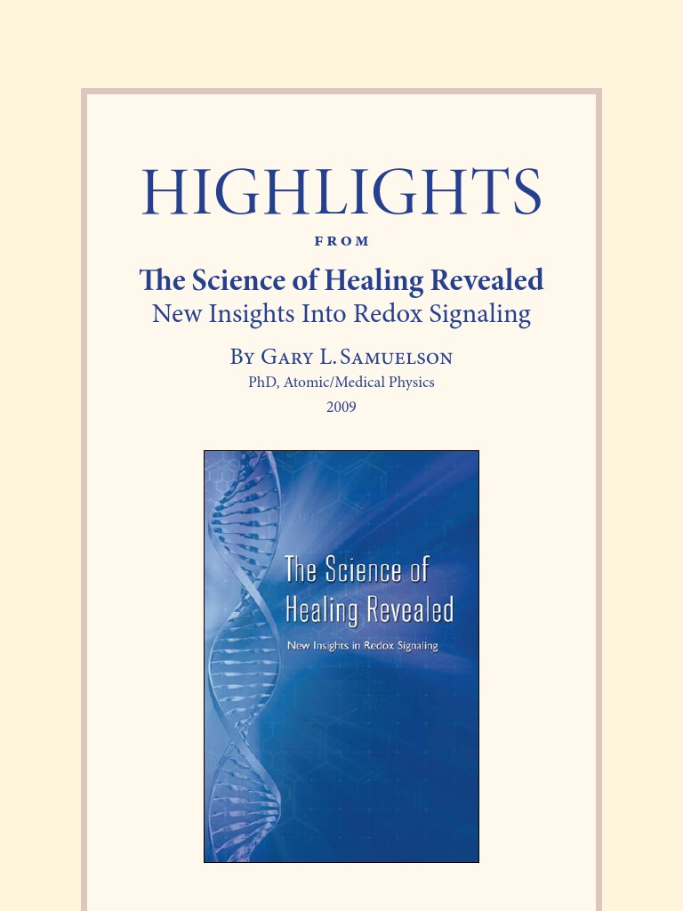 Redox Signaling: Healing Insights by Samuelson | PDF | Oxidative Stress ...