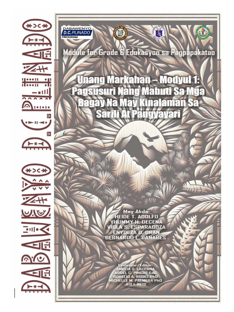 EsP6 Module1 Cover | PDF