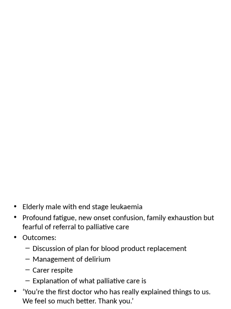 10 Things Everyone Needs To Know About Palliative Care Pdf