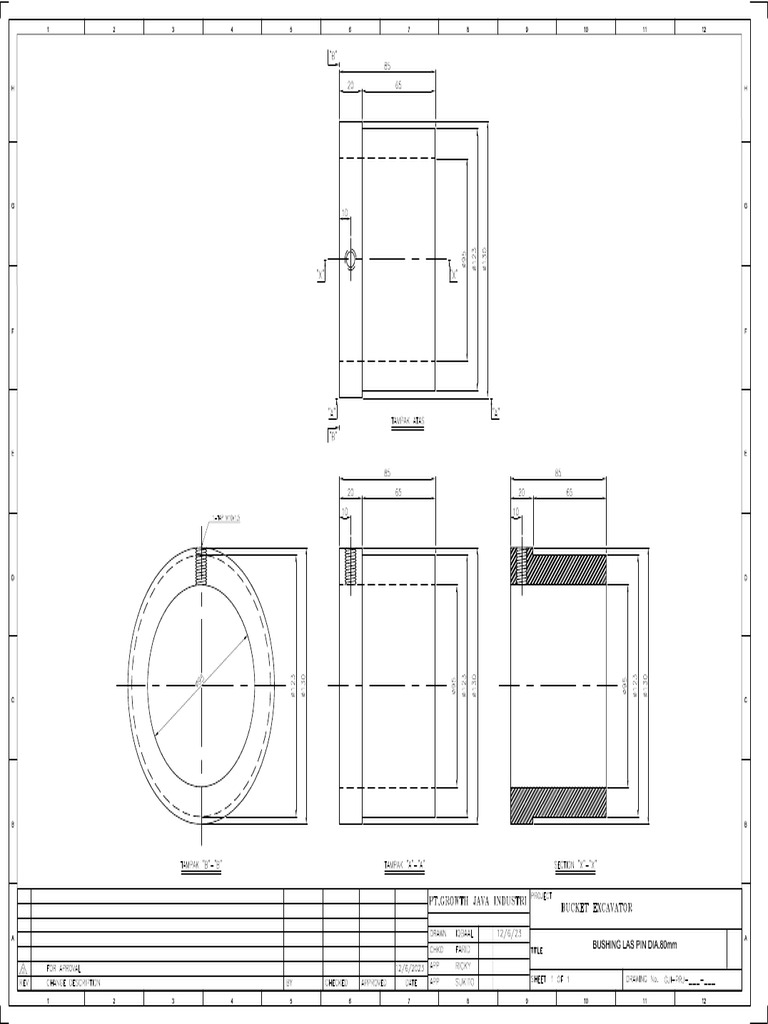Bushing Las Busket Pin-80 | PDF