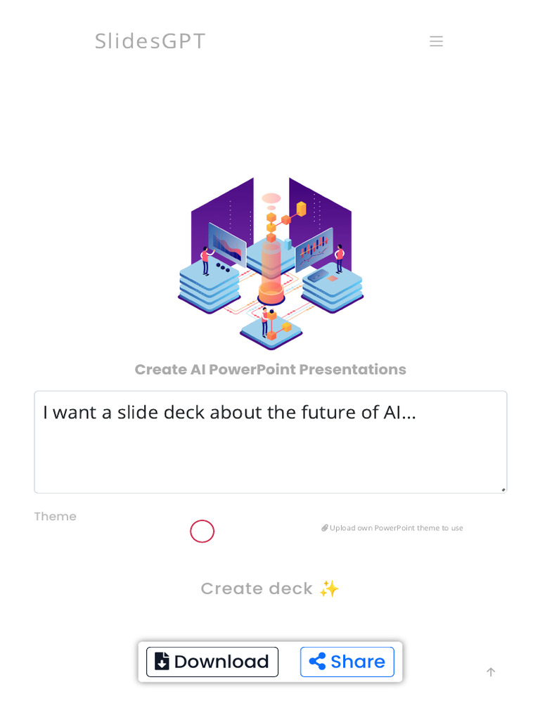 SlidesGPT AI PowerPoint Generator Powered by ChatGPT API | PDF | Énergie solaire photovoltaïque ...
