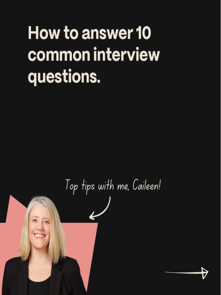 How To Answer ? Common Interview Questions | PDF