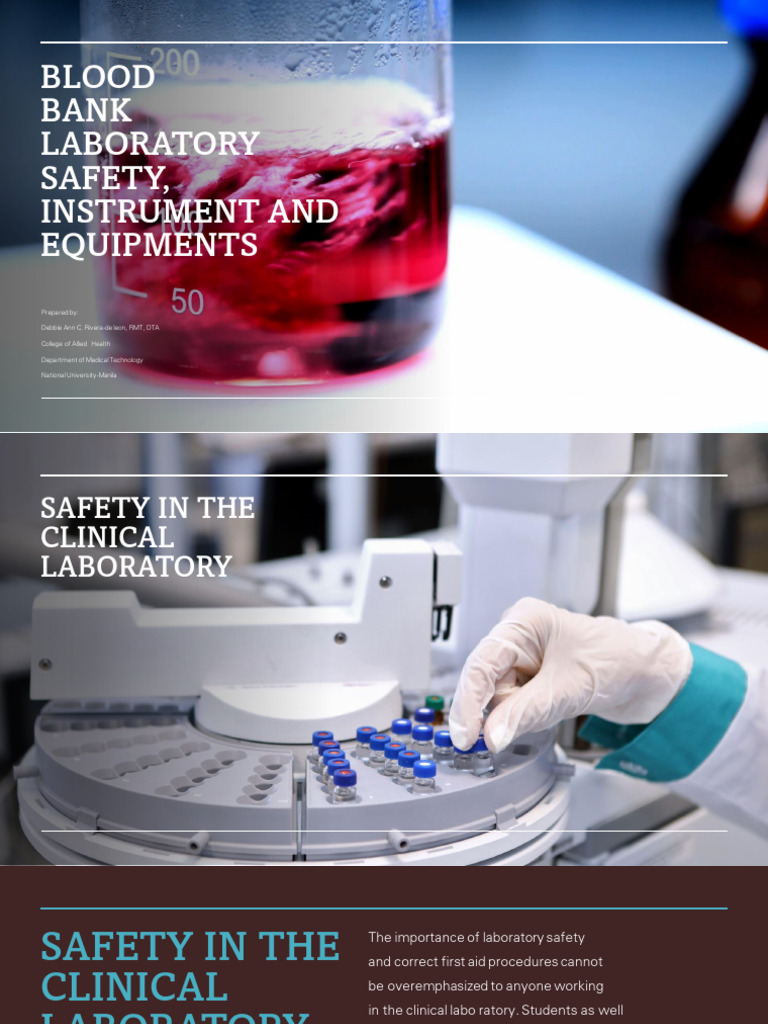 Midterm Topic 1 BB Lab Lab Equipments | PDF | Laboratories | Blood Plasma