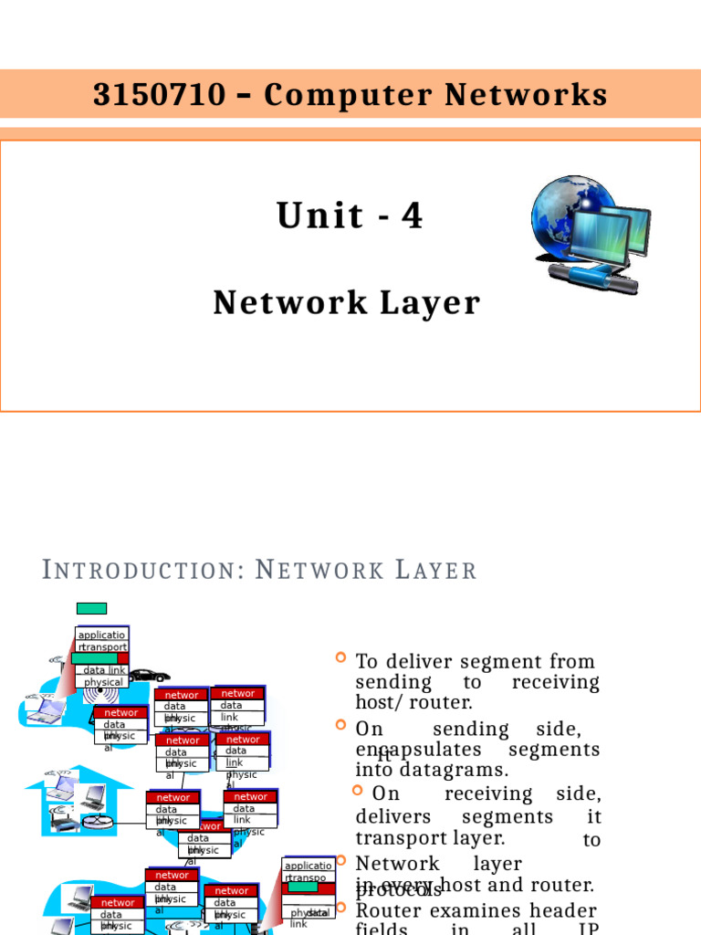 Unit 4 (3150710 - Computer Networks) | PDF | Internet Protocols | Ip Address