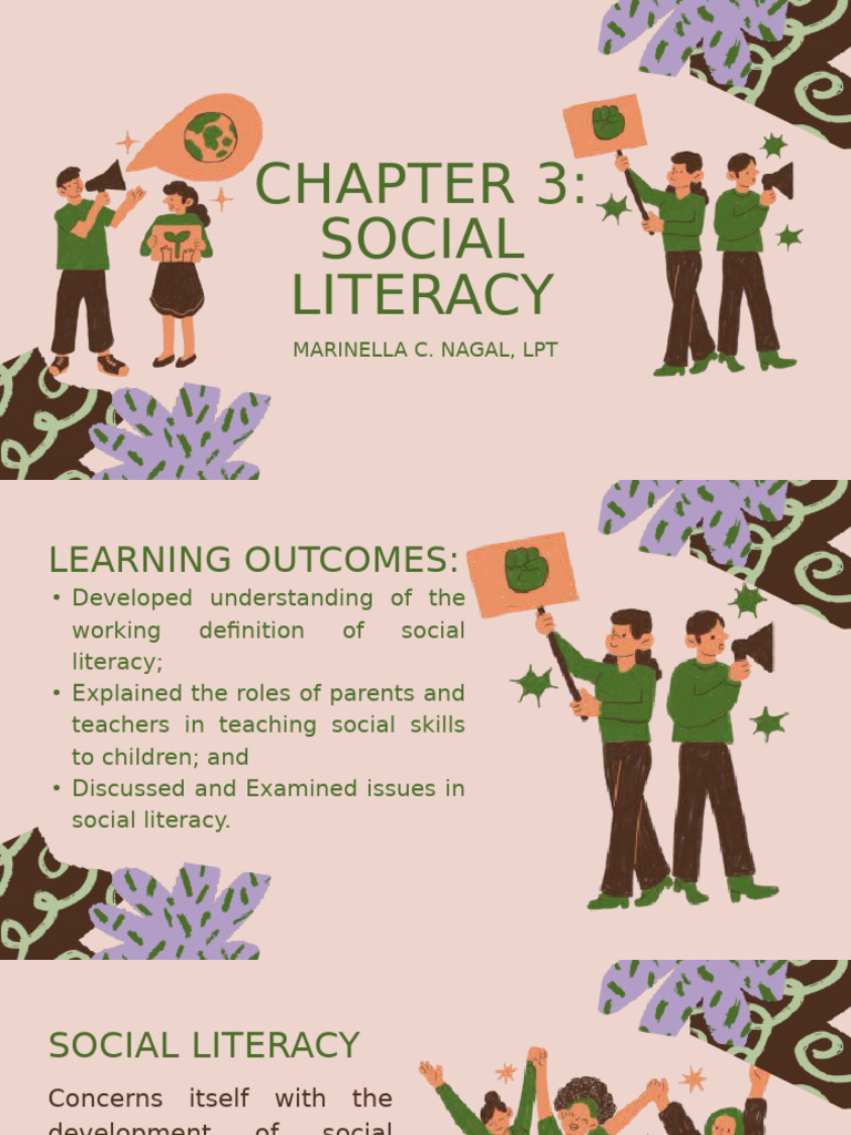 Understanding Social Literacy Skills | PDF | Social Skills | Emotions