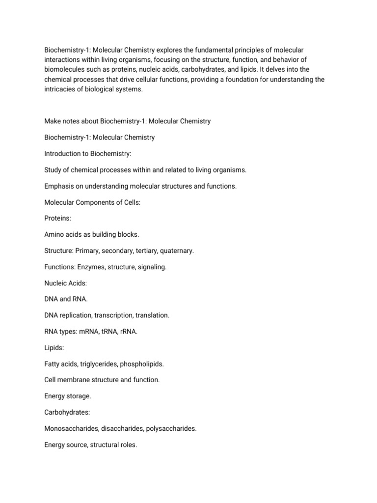 Medical Laboratory Biochemistry-1-WPS Office | PDF | Cytopathology ...