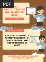 DepEd Child Protection Policy | PDF | Child Protection | Bullying