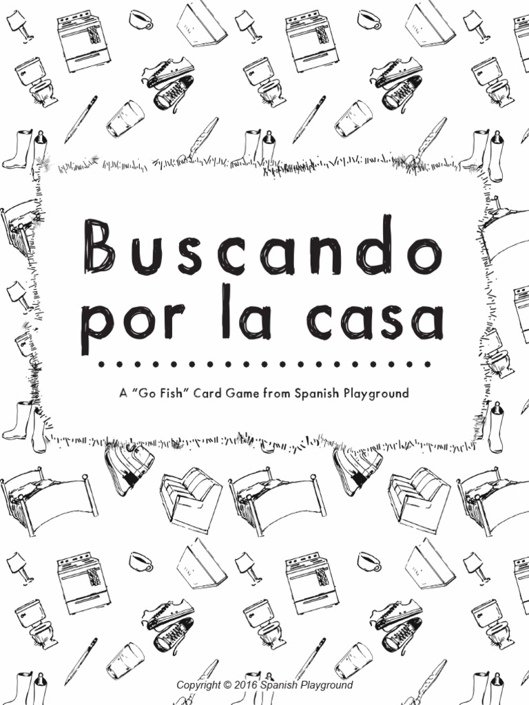 Buscando Por La Casa Final | PDF | Card Games | Languages