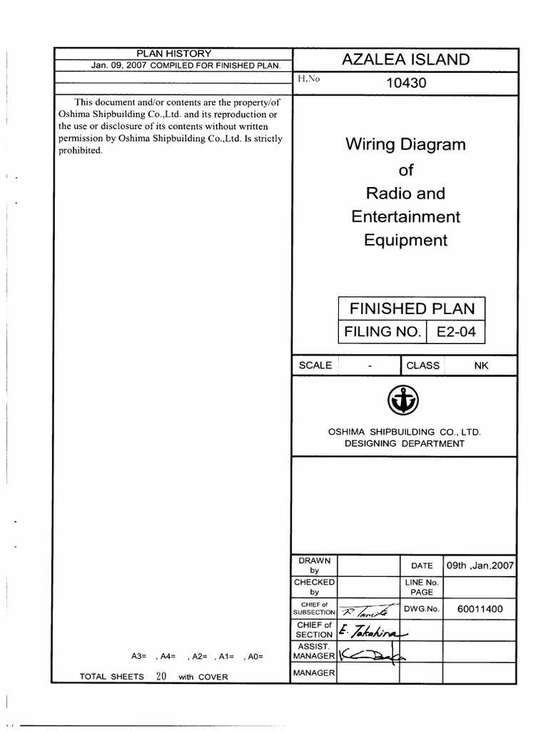 E2-04 - Wiring Diagram of Radio and Entertainment Equipment | PDF
