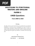General Paper Notes S.5 2025 | PDF | Communication | Human Communication